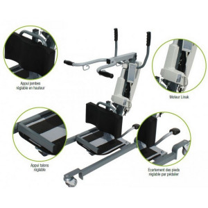 Verticalisateur VERTIC 2 - Aide au transfert - Tous Ergo