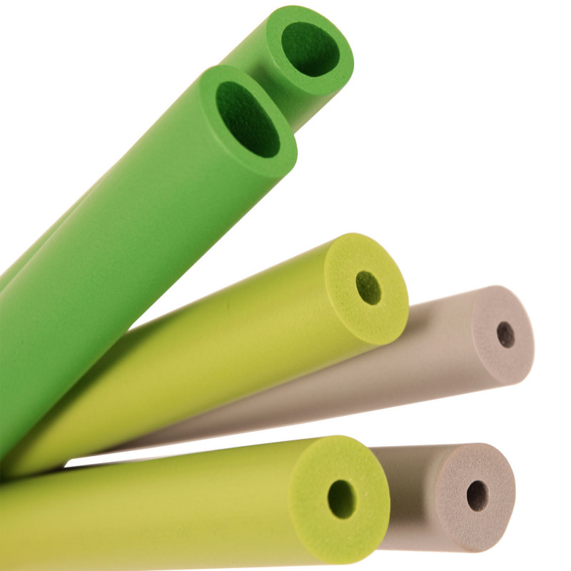 Assortiment 6 tubes en mousse - Couverts ergonomiques - Tous ergo