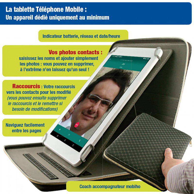 Téléphone-Tablette mobile XXL 10 pouces - Tous Ergo