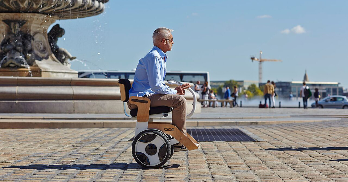 Gyropode assis Nino robotics : le premier gyropode pour PMR - Blog Tous ...